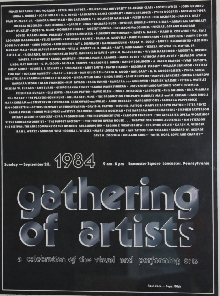 Lancaster Art Collectors | Gathering of Artists 4 Posters